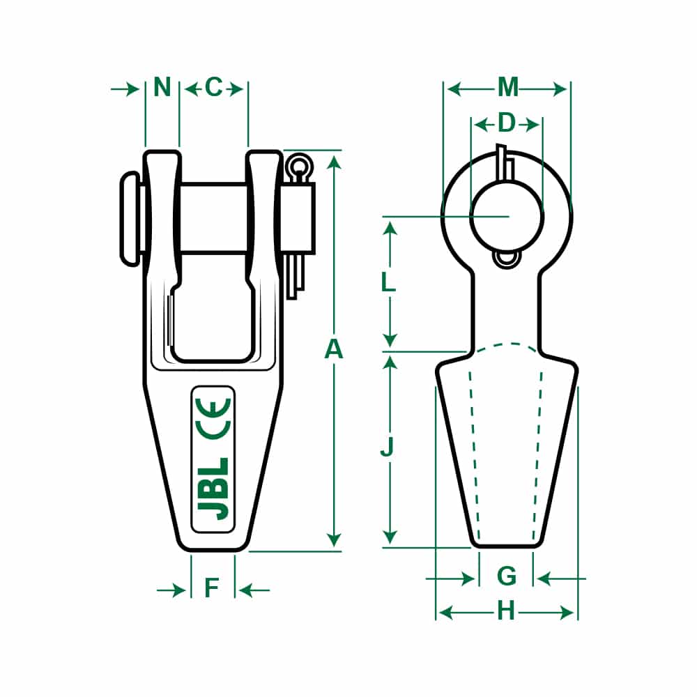 WIRE ROPE OPEN SPELTER SOCKET - Welcome to the Bull Rope