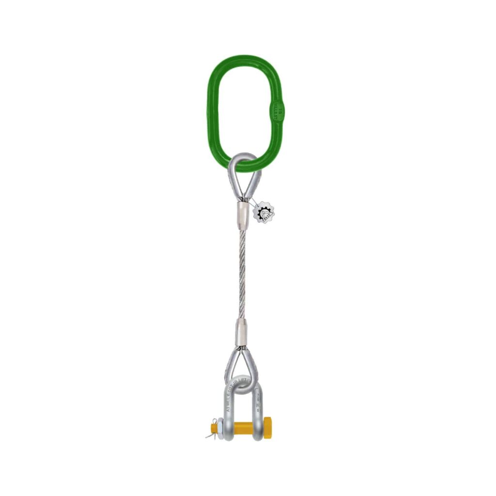 Steel Wire Rope Sling – Both Side Soft Eyes-Eye And Eye Steel Wire Rope ...