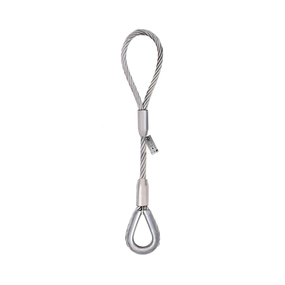 Two Leg Steel Wire Rope Bridle Sling With Eye Sling Hook With Safety ...